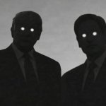 Trump Marco laser eyes B&W Meme Generator - Imgflip