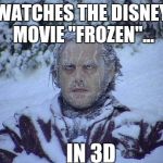 Jack Nicholson The Shining Snow Meme Generator - Imgflip