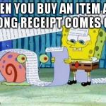 Spongebob's List Meme Generator - Imgflip