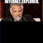 The Most Interesting Man In The World Meme Generator - Imgflip