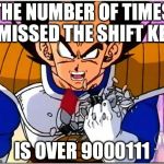 Vegeta over 9000 Meme Generator - Imgflip