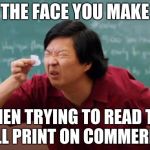 Senior Chang Squinting Meme Generator - Imgflip