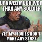 Rambo approved Meme Generator - Imgflip