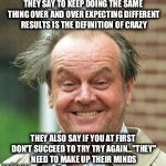 Jack Nicholson Crazy Hair Meme Generator - Imgflip