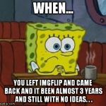 Lonely Spongebob Meme Generator - Imgflip