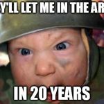 soldier baby Meme Generator - Imgflip
