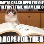Grumpy Cat Studying Meme Generator - Imgflip
