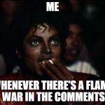 Michael Jackson Popcorn Meme Generator - Imgflip