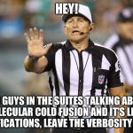 Ed Hochuli Fallacy Referee Meme Generator - Imgflip