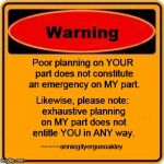 Warning Sign Meme Generator - Imgflip