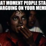 Michael Jackson Popcorn Meme Generator - Imgflip