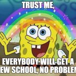 Rainbow Spongebob Meme Generator - Imgflip