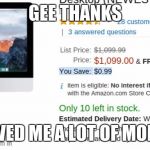 Gee. Thanks Meme Generator - Imgflip