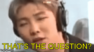 that's the question? - Imgflip