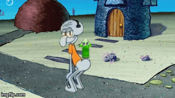 Squidward up vote - Imgflip
