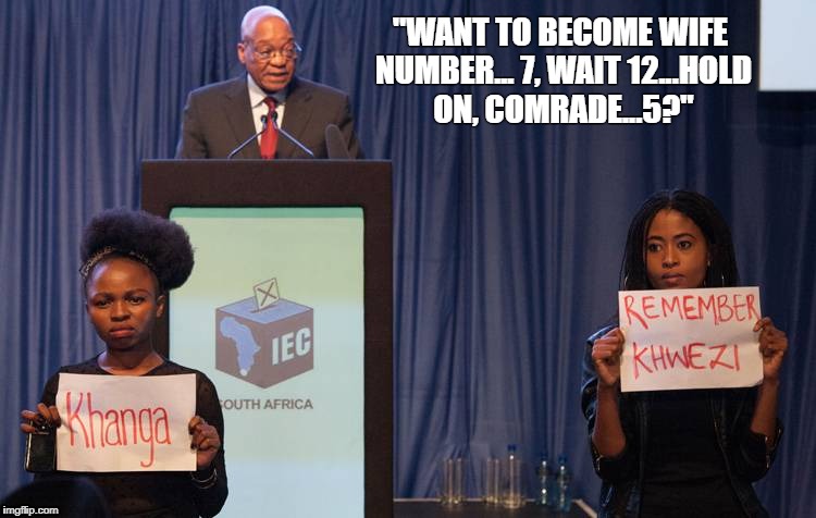 Zuma the Rapist - Imgflip