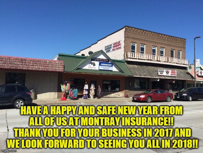 Happy New Year From Montray Insurance Agency - Imgflip