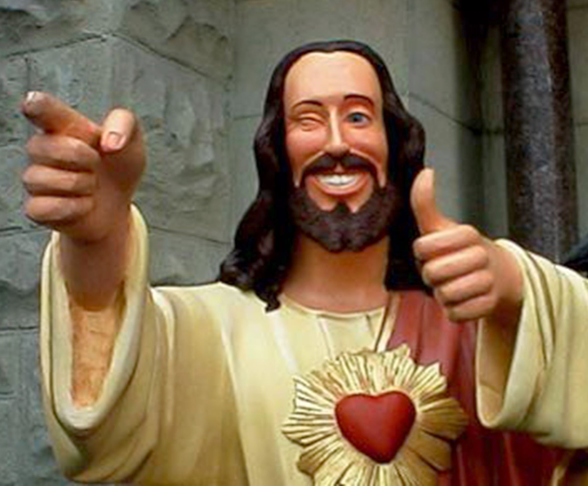 Cool Jesus Blank Template Imgflip
