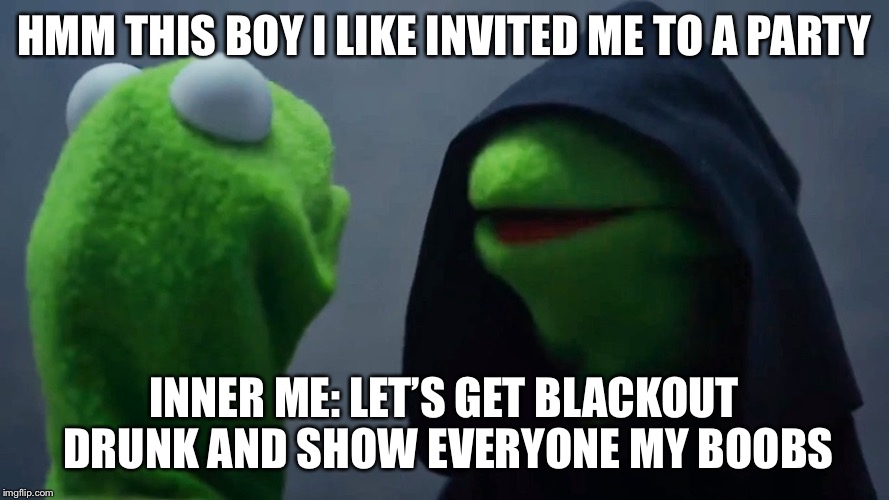 Kermit Inner Me - Imgflip