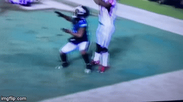 Check out the jalen mills subtle foot swipe | More Sports