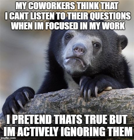 Confession Bear Meme - Imgflip