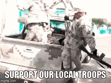 support our army today - Imgflip