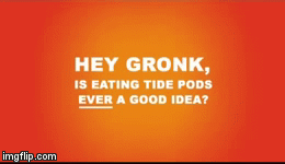 Tide Pod WARNING - Imgflip