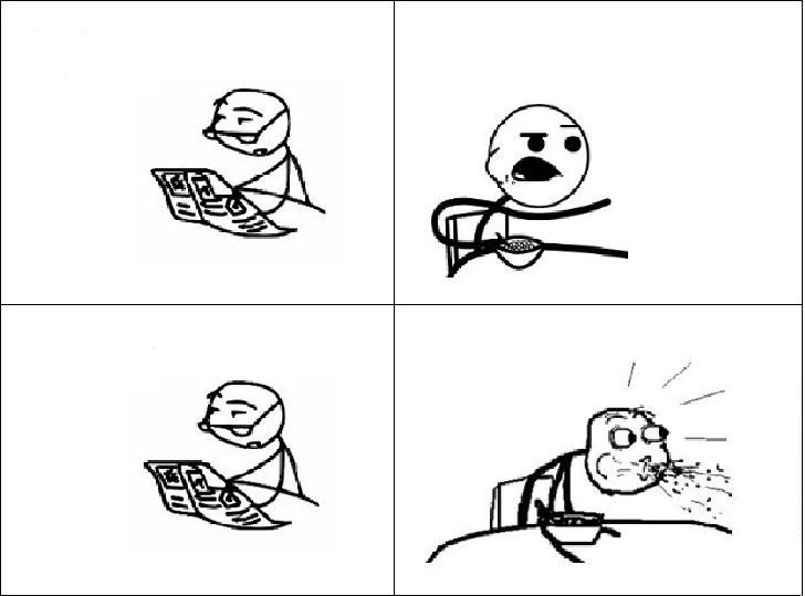 Cereal Guy Meme Template