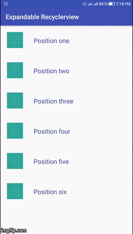 GitHub - NikhilBhople/Expandable-RecyclerView: Expandable RecyclerView with animation