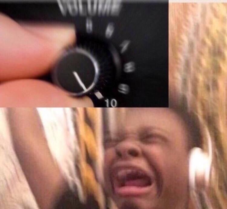 Turn Up The Volume Blank Template Imgflip