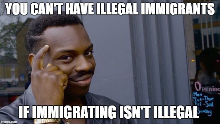 gotta admire the logic - Imgflip