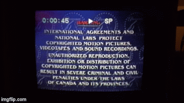 Paramount Home Video Canadian Copy FBI Warning VHS Tape Cassette - Imgflip