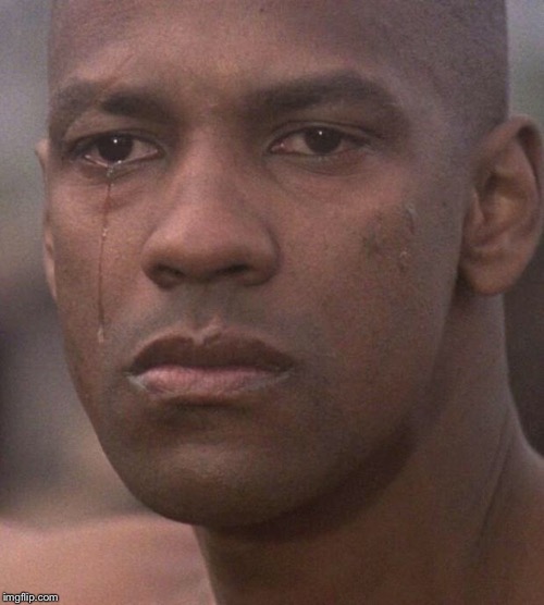 Devasted Denzel - Imgflip