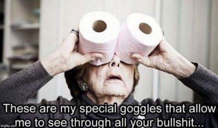 BS goggles - Imgflip