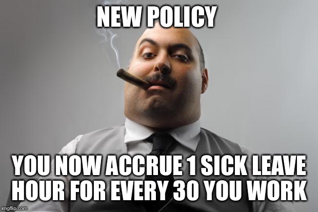Scumbag Boss Meme - Imgflip