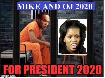mike and oj for president 2020. Dems let this slip out way to early ...