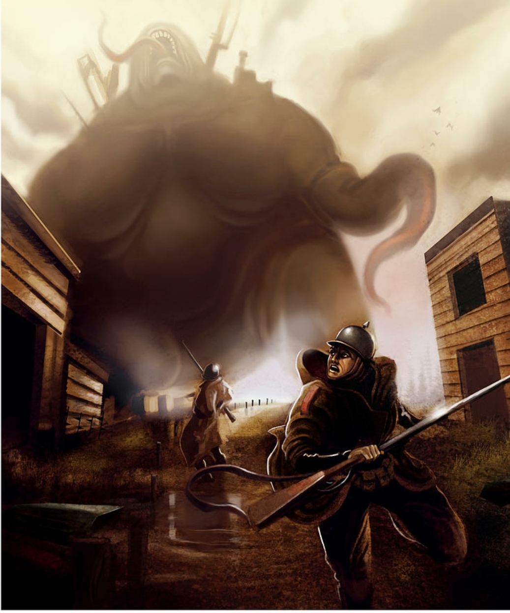 Giant Monster Meme Template