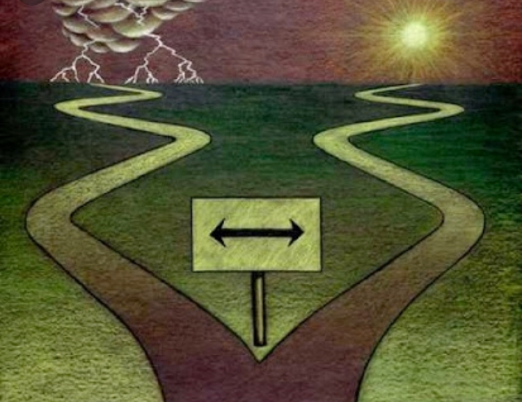 Two Paths Meme Template