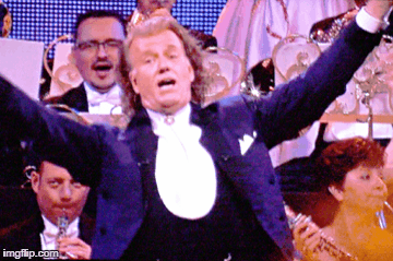 Andre Rieu Left right that's right - Imgflip