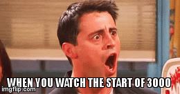 when you watch the start of 3000 - Imgflip