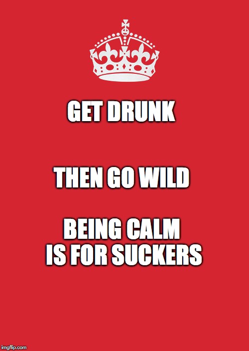 Keep Calm And Carry On Red Meme - Imgflip