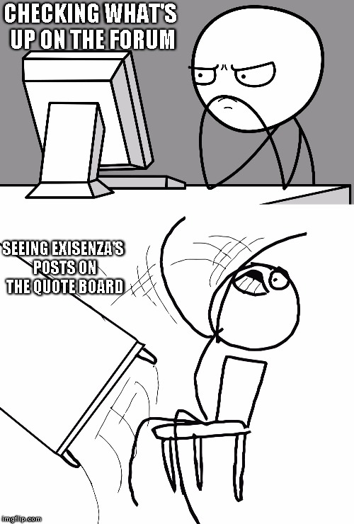 Computer Guy And Table Flip Guy - Imgflip