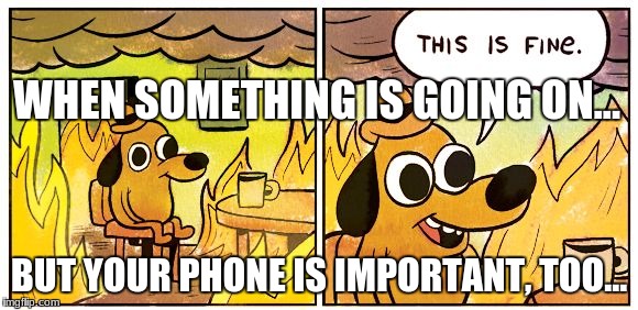 This Is Fine Meme - Imgflip