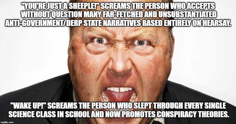 Conspiracy Theory Meme Template