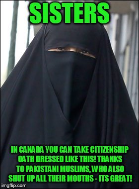 Burka Wearing Muslim Women - Imgflip