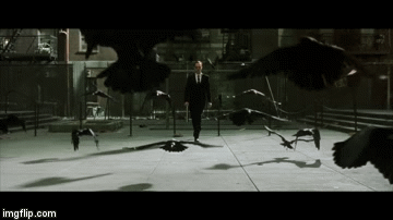 Agent Smith is back in black - Imgflip