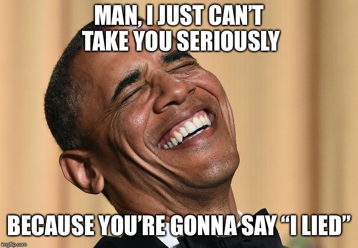 Obama Laughing - Imgflip