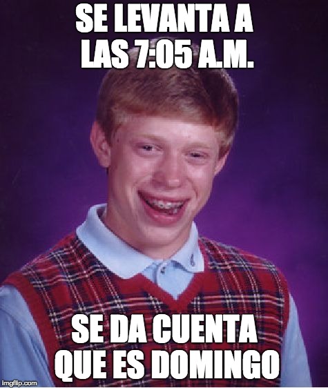 Bad Luck Brian Meme - Imgflip