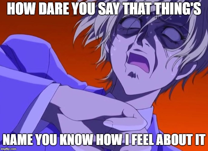HOW DARE YOU - ANIME MEME - Imgflip