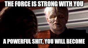 Image tagged in the force is strong with you - Imgflip